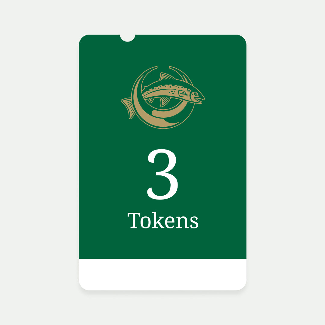 3 Fish Tokens – 2025/26 season – Albury Estate Fisheries